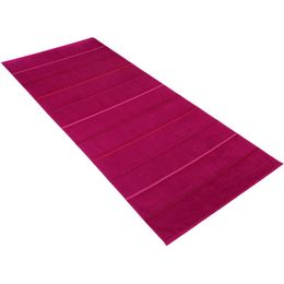 Vossen Saunatuch »Arent« cranberry Obermaterial: 100% Baumwolle B/L: 80 cmx200 cm