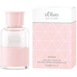 s.Oliver Eau de Toilette »So Pure Women EDT NATURAL SPRAY 50 ML« mit frischer Note rosa Damenduft von s.Oliver