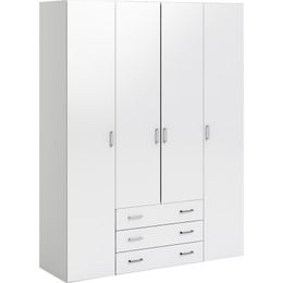Inosign Kleiderschrank »Space Drehtürenschrank, Aufbewahrung Kasten Schrank Stauraum« Breite 78, 115, 8 oder 154 cm, mit je 3 Schubkästen, innen...