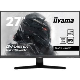 iiyama Gaming-Monitor »G2745QSU-B1« 68, 5 cm/27 ′′ 2560 x 1440 px WQHD 1 Reaktionszeit 100 Hz schwarz neigbar, schwenkbar, Vesa Wandhalterung, 2x...