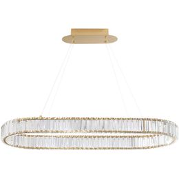 NOVA LUCE LED-Hängeleuchte »AURELIA« LED-Modul 1 Stk. Warmweiß Gold