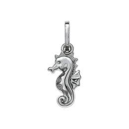 Vivance Kettenanhänger »925/- Sterling Silber Seepferdchen« () weiß one-size Niedlicher Anhänger aus 925/- Sterling Silber