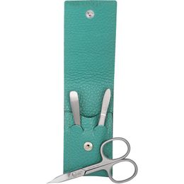 ERBE® ERBE Maniküre-Etui »Maniküre Set Taschen-Etui Serie "Piemont", 3-tlg, Inox« Echtleder, rostfreie Instrumente, Hergestellt in Solingen/Deutschland...