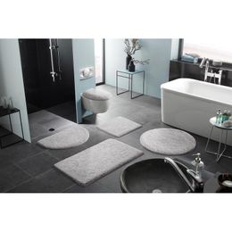 Kleine Wolke Badematte &raquo;Mellow&laquo; H&ouml;he 40 mm rutschhemmend beschichtet fu&szlig;bodenheizungsgeeignet schnell trocknend Badteppich, Uni-Farben, weich, rechteckig & rund 