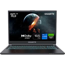 Gigabyte Gaming-Notebook »G6 KF« 40, 64 cm / 16 ′′ Intel Core i7 GeForce RTX 4060 1.000 GB SSD schwarz WINDFORCE-Kühlsystem