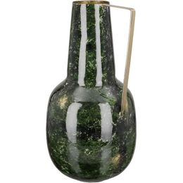 Gilde Tischvase »Grana« Vase aus Metall, Höhe ca. 40 cm grün 0