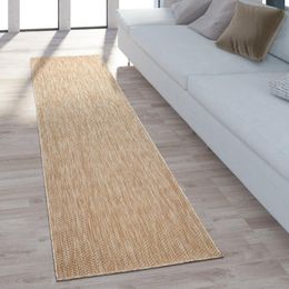 Bruno Banani Teppich »Venezia« rechteckig 4 mm Höhe In- und Outdoor geeignet, Sisal-Optik, Wetterfest & UV-beständig natur Obermaterial: 100%...