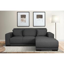 Home Affaire Ecksofa »BORNHOLM L-Form mit Recamiere, Maße B/T/H: 234/162/85 cm« Recamiere links oder rechts bestellbar, Wellenfederung, inkl. 2...