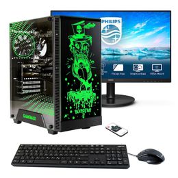 Hyrican PC-Komplettsystem »Multimedia Rockstar SET02161« 27 ′′ Ryzen 5 Radeon Graphics 16 GB RAM 1.000 GB SSD Windows 11, inklusive 27" Monitor...