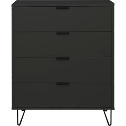 M&auml;usbacher M&Auml;USBACHER Kommode &raquo;Bonnie TOPSELLER!&laquo; OTTOs Choice, Kommode mit Drahtgestell anthrazit matt lack Kommode mit 4 Schubk&auml;sten