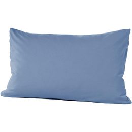Primera Kissenbezug »Mako-Feinjersey Kissenbezug im Doppelpack« In vielen Uni-Tönen blau Obermaterial: 100% Baumwolle B/L: 40 cm x 60 cm
