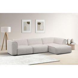 RAUM.ID Ecksofa »Merid L-Form, jederzeit durch Module erweiterbar, B/T/H: 295/162/70 cm« als Modul oder separat verwendbar, für individuelle...