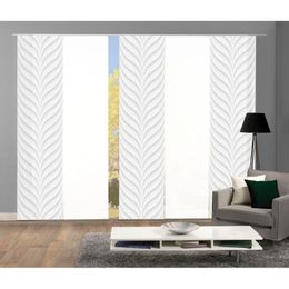 Home Wohnideen Schiebegardine &raquo;MURRAY 5er SET&laquo; Paneelwagen 5 Stk. tlg. Schiebevorhang Digidruck 5er Set MURRAY grau Obermaterial: 100% Polyester...