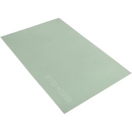 Vossen Strandtuch »Beach Club« Badetuch, Uni Farben, mit Schriftzug eucalyptus Obermaterial: 100% Baumwolle B/L: 100 cmx180 cm