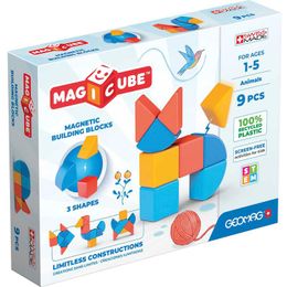 Geomag Magnetspielbausteine »Magicube Shapes Animals« Made in Europe bunt 0