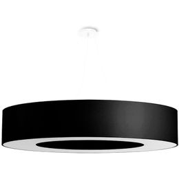 SOLLUX LIGHTING Kronleuchter &raquo;SATURNO&laquo; E27 1 Stk. Slush -Einstellung Schwarz