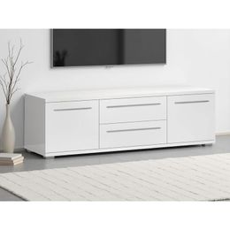 Places of Style Lowboard »Piano TV-Kommode in Breite 165 oder 180 cm mit Soft-Close-Funktion« Hochglanz UV-lackiert, Br 180 cm mit versch. Tür- und...