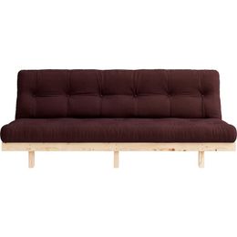 Karup Design Schlafsofa »Lean« mit Bettfunktion und Futonmatratze Braun