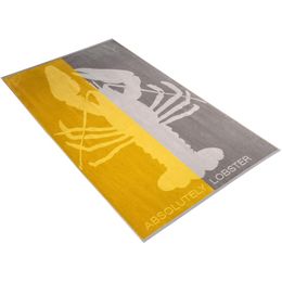Vossen Strandtuch »Absolutely Lobster« ginko Obermaterial: 100% Baumwolle B/L: 100 cmx180 cm
