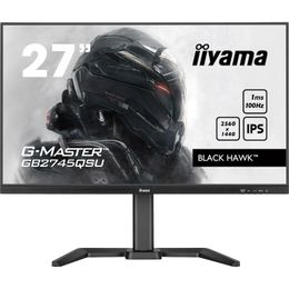 iiyama Gaming-Monitor »G2745QSU« 68, 5 cm/27 ′′ 2560 x 1440 px WQHD 1 Reaktionszeit 100 Hz schwarz neigbar, schwenkbar, Vesa Wandhalterung, 2x...