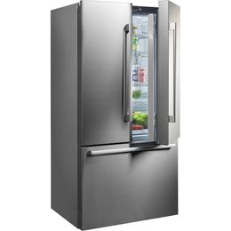 Bosch French Door »KFF96PIEP« 183 cm hoch 90, 5 cm breit Gebürsteter Stahl Anti Fingerprint