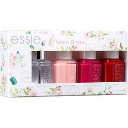 essie Nagellack-Set »Bride Set Team Bride« mit natürlichen Inhaltsstoffen bunt Fingernagellack von essie