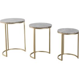 Kayoom Beistelltisch »Tria 125 3er-Set, faszinierend und auflockernd« Set, 3 Stk. tlg. Beistelltisch-Set, zeitloses Design, hochwertige...