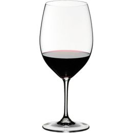 RIEDEL THE WINE GLASS COMPANY Rotweinglas »Vinum« Made in Germany, 650 ml, 2-teilig transparent