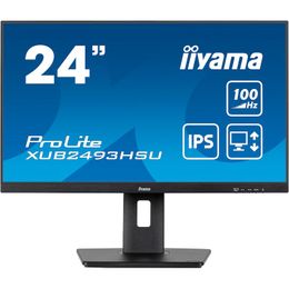 iiyama LED-Monitor »XUB2493HSU-B6« 61 cm/24 ′′ 1920 x 1080 px Full HD 1 Reaktionszeit 100 Hz schwarz AMD FreeSync Flimmerfreie Technologie