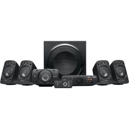 Logitech Lautsprecher »Z906« 5.1 ( Lautstärkeanpassung 500 W) schwarz Audio-RCA-Eingänge, 3,5 mm (1/8-inch) (Line-In)