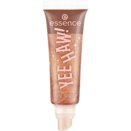 Essence Lipgloss »YEE HAW! shiny lipgloss« It's Me, Howdy! Hochglanz-Finish mit goldenem Schimmer