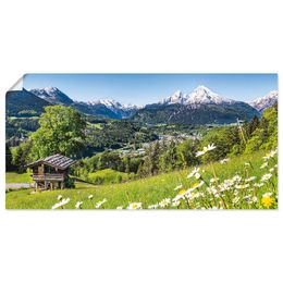 Artland Wandbild »Landschaft in den Bayerischen Alpen« Berge 1 Stk. tlg. als Alubild, Outdoorbild, Leinwandbild, Poster, Wandaufkleber Farbe...