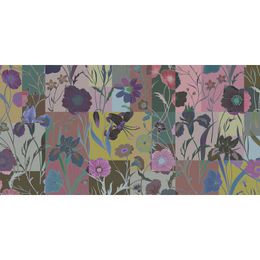 Livingwalls LIVING WALLS Fototapete »Walls by Patel Floral Patch 3« glatt Vlies, Wand, Schräge bunt B/L: 5 m m x 2,5 m m