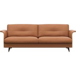 FLEXLUX 3-Sitzer »Glow Designsofa, bequem und komfortabel durch hochwertigen Sitzaufbau« Skandinavisches Design, hochwertige Verarbeitung, Armlehne...