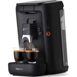 PHILIPS SENSEO Kaffeepadmaschine »Maestro CSA260/65, mit drei Kaffee-Einstellungen, aus 80% rec. Plastik« Memo-Funktion tiefschwarz, matt