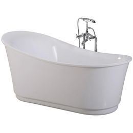 Sanotechnik Badewanne »Oxford« Höhe 83 cm doppelwandig weiß