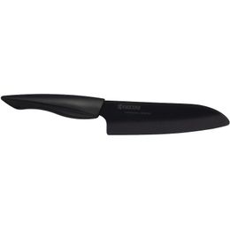 Kyocera Santokumesser »SHIN« ultraleicht, mit schwarzer Keramik-Klinge, Länge 16 cm schwarz