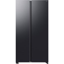 Samsung Side-by-Side RS70F »RS70F65QEFEF« 178 cm hoch 91, 2 cm breit Black Steel