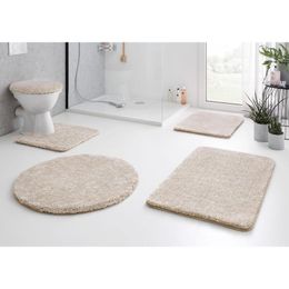 Kleine Wolke Badematte &raquo;RELAX&laquo; H&ouml;he 30 mm rutschhemmend beschichtet fu&szlig;bodenheizungsgeeignet Badteppich, Uni Farben, rechteckig, rund & als Set...