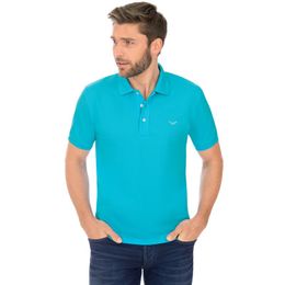 TRIGEMA Poloshirt »Poloshirt in Piqué-Qualität« 1 Stk. tlg. azur L L Piqué Qualität