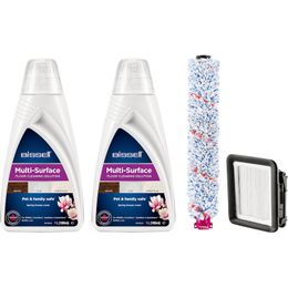 Bissell Pflegeset »Multi Surface Clean Set« 2x 1 Liter Reiniger, 1x Bürste, 1x Filter weiß