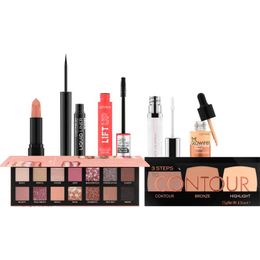 Catrice Augen-Make-Up-Set »Powerful Me Look Set« mit 7 Produkten bunt Set mit Lidschattenpalette, Mascara, Liquid Liner, Lippenstift, Lipgloss,...