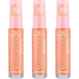 Essence Primer »MAGIC FILTER glow booster« mit weichem Tent Medium Vielseitig verwendbar: allein, unter oder über dem Make-up