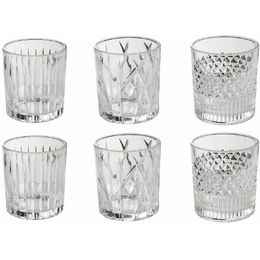 VILLA D'ESTE Gläser-Set »Vintage« Wassergläser-Set, 6-teilig, Inhalt 310 ml transparent 0