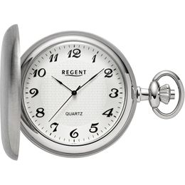Regent Uhren Regent Herren Taschenuhr &raquo;P741&laquo; Quarzuhr, Herrenuhr, Acrylglas silber