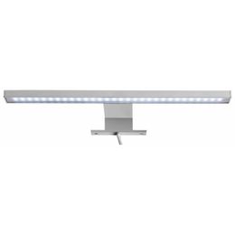 TRENDTEAM LED Spiegelleuchte LED-Board Kaltweiß Länge 30 cm - LED Badaufbauleuchte mit kaltem Licht - Mit Multibox kaltweiß 0