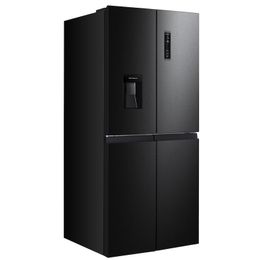 Hanseatic Multi Door »HCDC18080CWDBI« 180 cm hoch 79 cm breit NoFrost, Wasserspender, Display schwarz