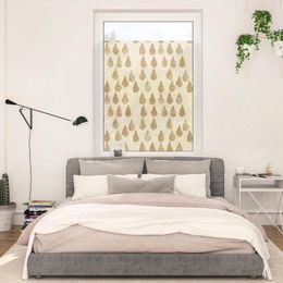 LICHTBLICK ORIGINAL Fensterfolie »Fensterfolie selbstklebend, Sichtschutz, Golden Drops - Gold« 1 Stk. blickdicht glatt statisch haftend goldfarben...