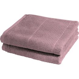 Fleuresse Badetuch &raquo;2828&laquo; Duschhandt&uuml;cher, Handt&uuml;cher, Walkfrottee, 100% Baumwolle ros&eacute; Obermaterial: 100% Baumwolle B/L: 90 cmx200 cm