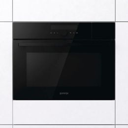 Gorenje Backofen mit Mikrowelle »BCMS 598 S19BG« mit Aqua-Reinigungsfunktion schwarz